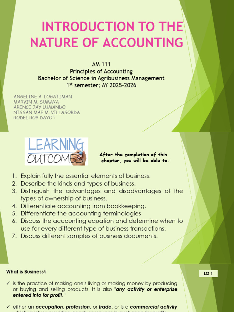 Understanding Accounting Fundamentals | PDF | Debits And Credits ...