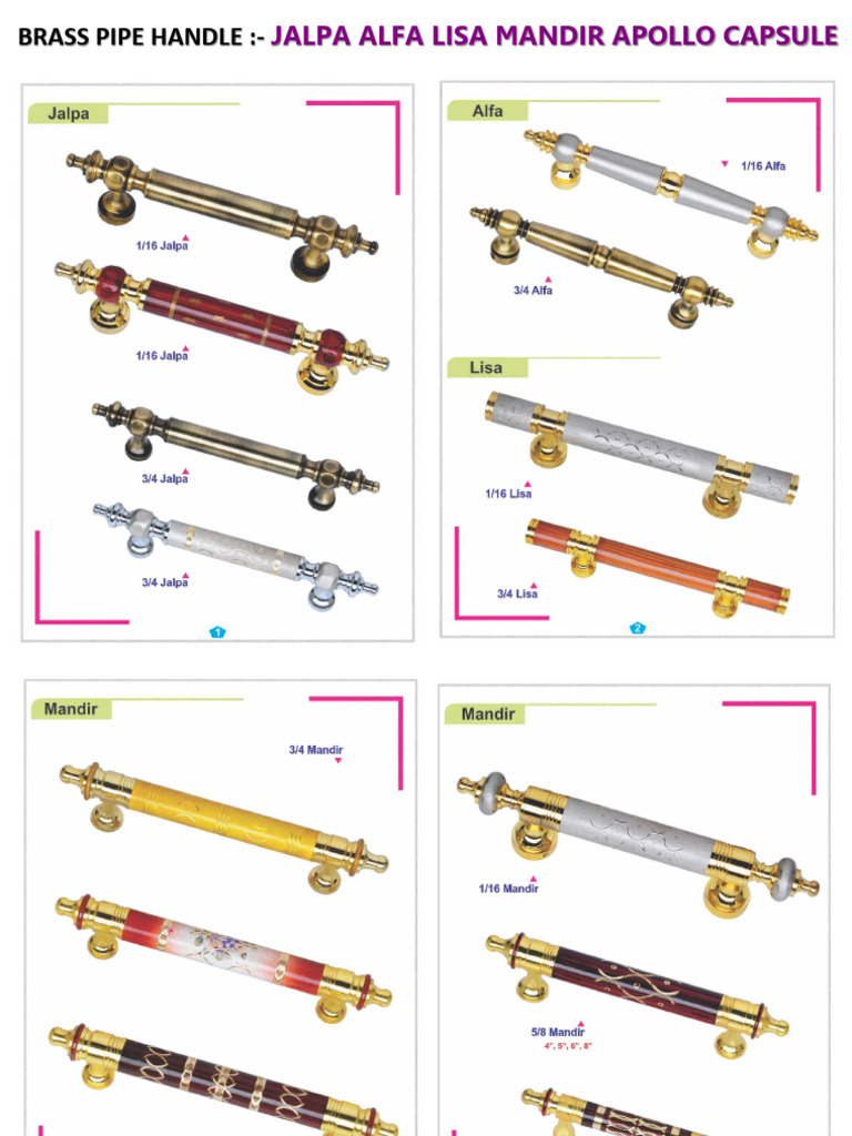 Brass Pipe Handle | PDF