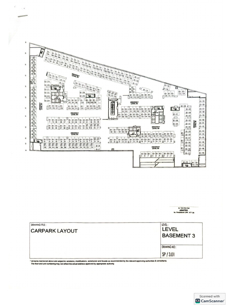 Car Park Plan | PDF