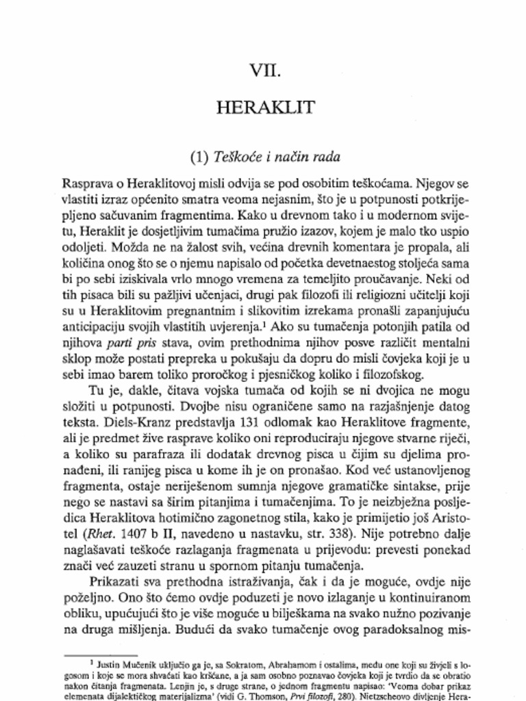 Heraklit | PDF