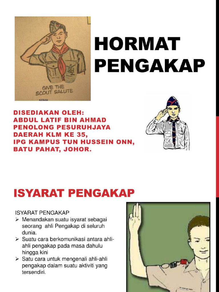 Tabik Hormat Pengakap | PDF