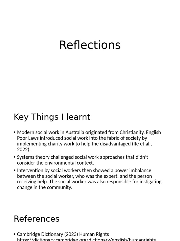 Reflections | PDF