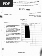 2025 MANEB Biology Essay Questions | PDF | Adaptation | Seed