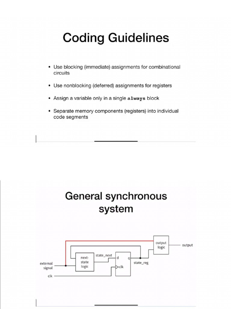 28 - Verilog Behavioral Modeling Coding Guidelines | PDF