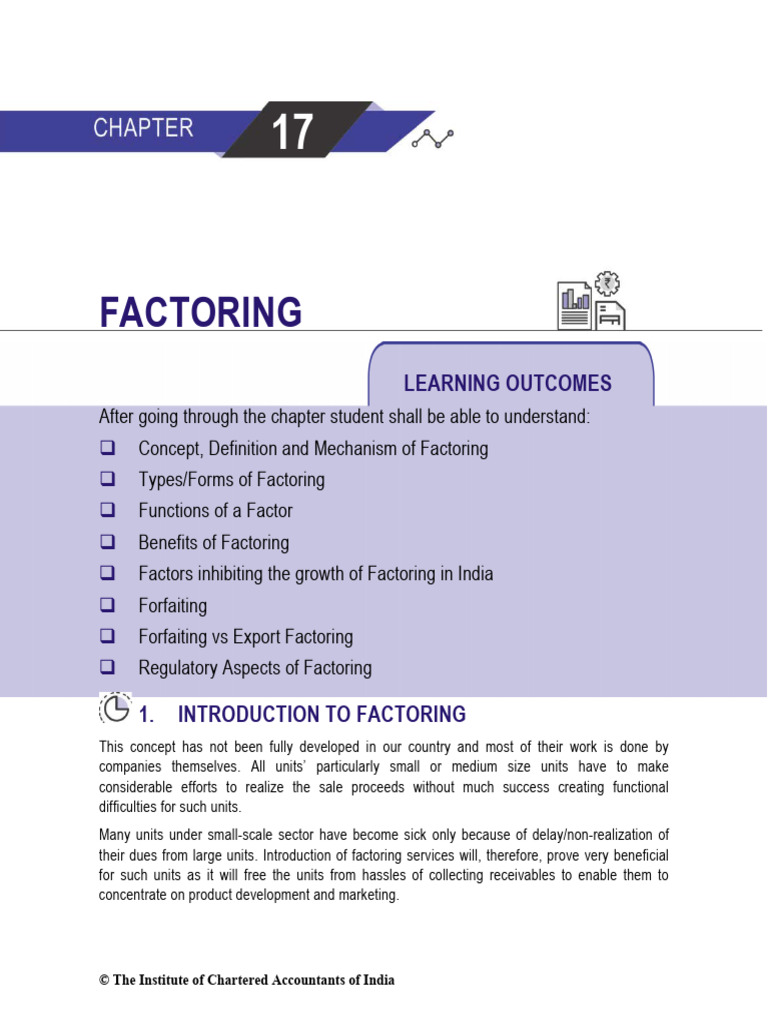 Factoring | PDF | Factoring (Finance) | Credit