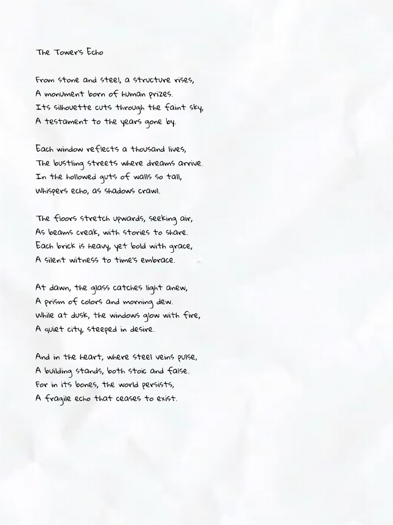 Poem On Wind | PDF
