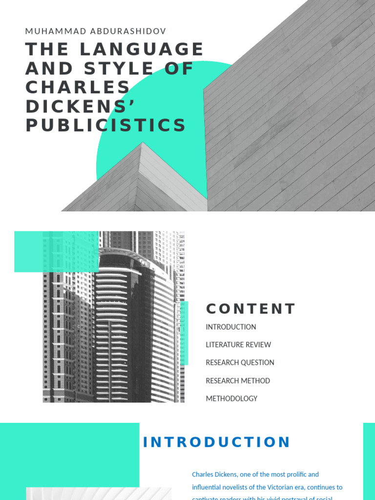The Language and Style of Charles Dickens' | PDF | Charles Dickens ...