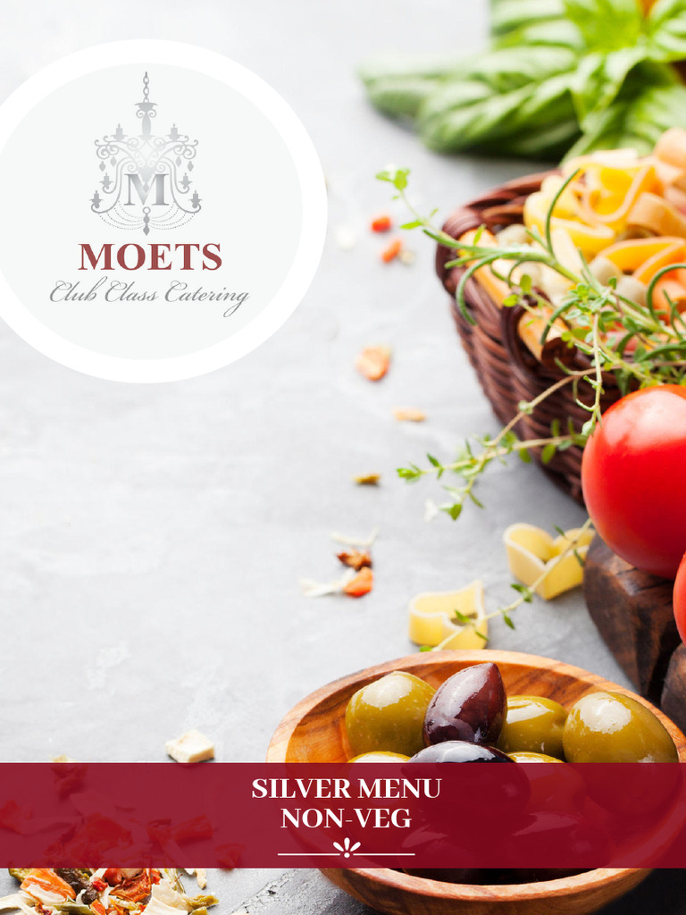Moets Menu Silver Nonveg (2 | PDF | Indian Cuisine | Pizza