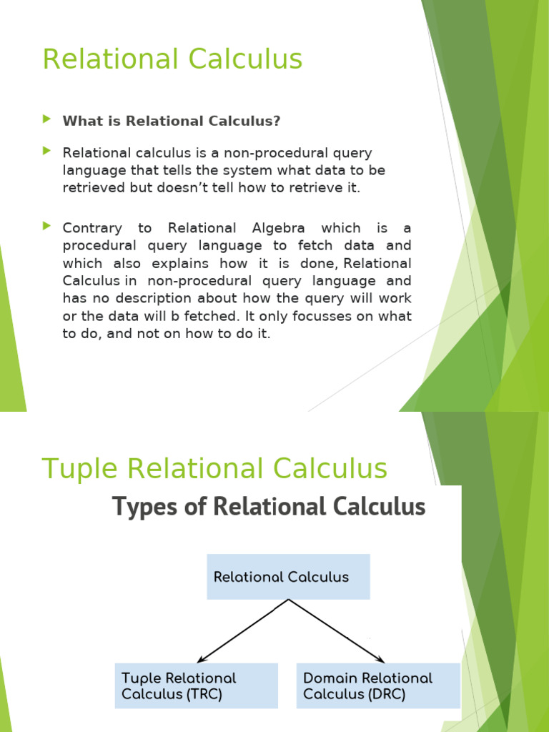 Relational Calculus | PDF | Relational Model | Logic