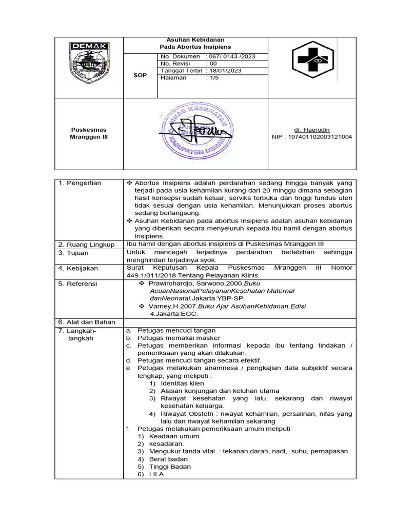 SOP AB Insipiens | PDF