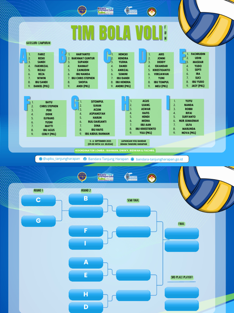 Bagan Lomba Voli | PDF