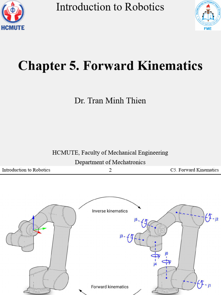 Forward Kinematics in Robotics | PDF | Motion (Physics) | Mechanical ...