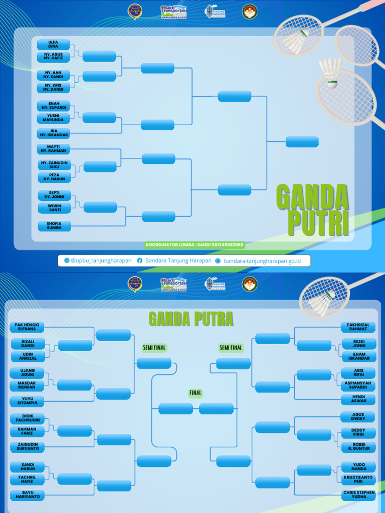 Bagan Lomba Badminton | PDF