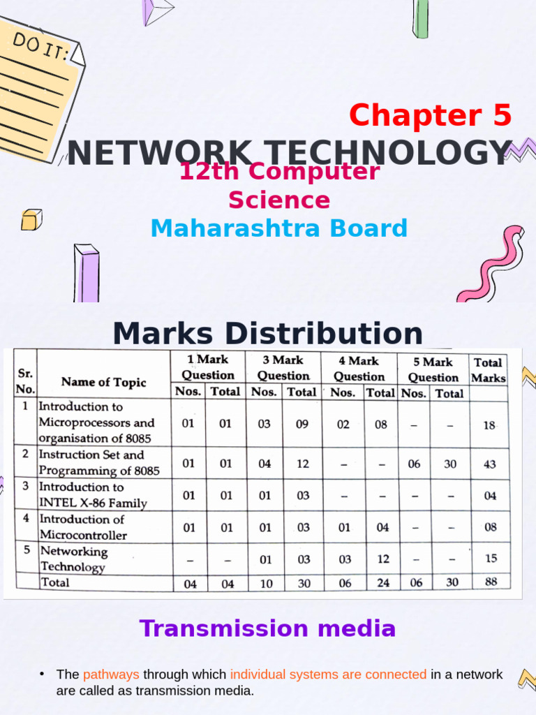 CHP 5 Network Technology | PDF | Network Topology | Computer Network