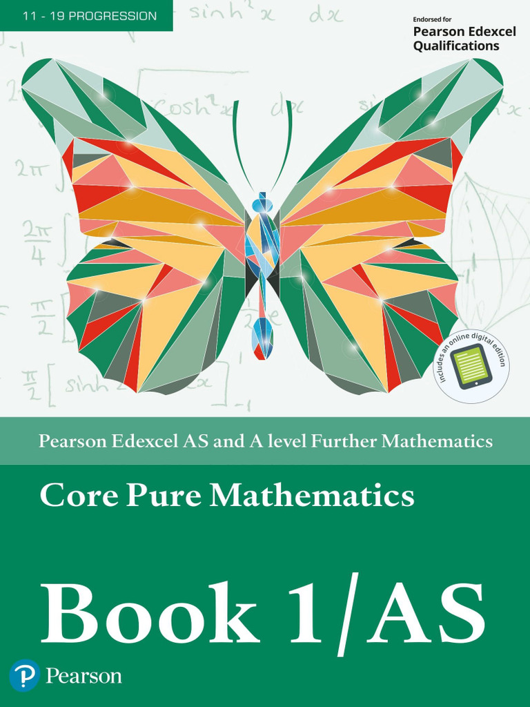 Pearson Edexcel As and A Level Further Mathematics Core Pure ...