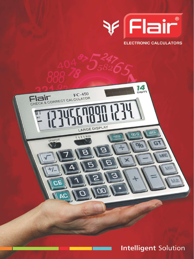 Flair Calculator Cat CC - Compressed | PDF