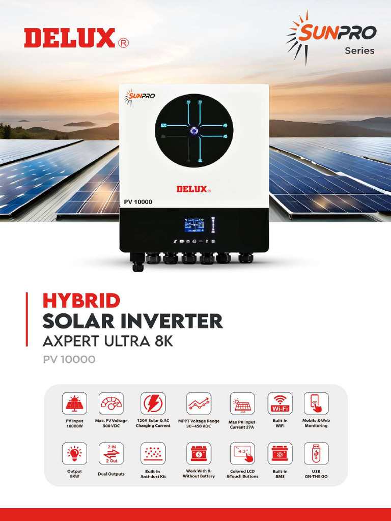 PV 10000 Hybrid Inverter P 1 1 | PDF