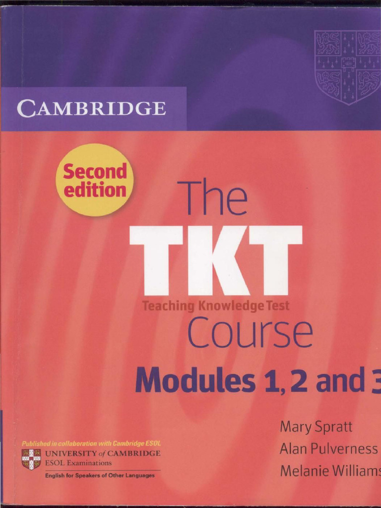 !!!cambridge The TKT Course - Modules 1-3 | PDF