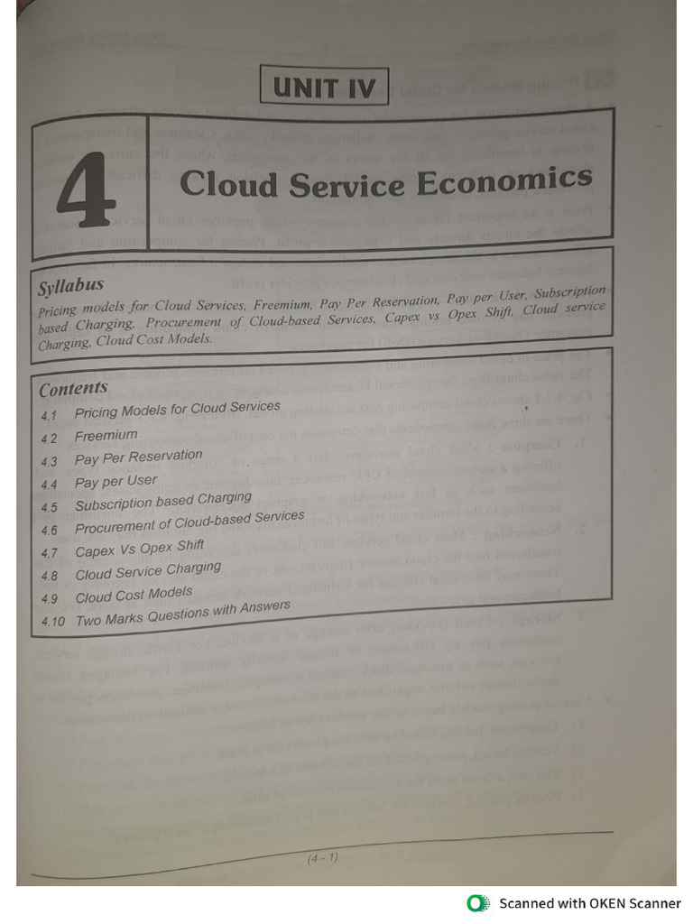 Unit 4 CSM Material | PDF