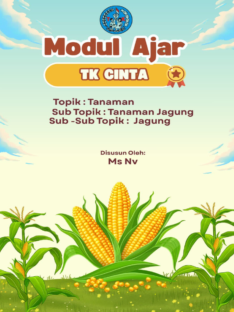 Modul Ajar PAUD: Tema Jagung | PDF