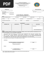 Electrical Permit Form | PDF