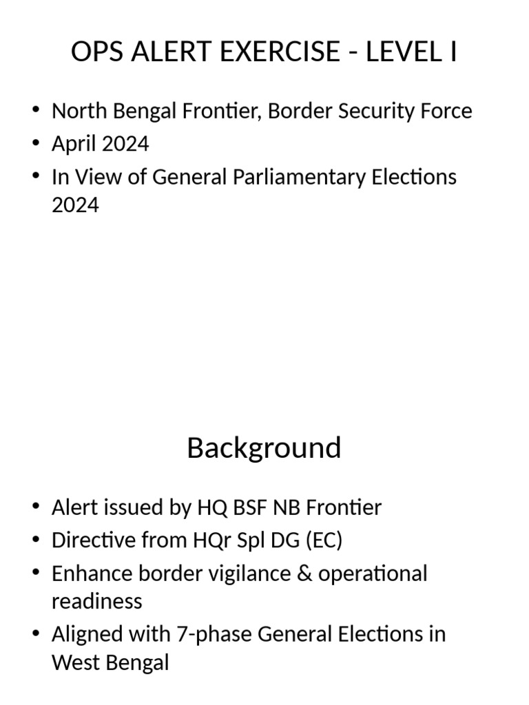 Border Security for 2024 Elections | PDF