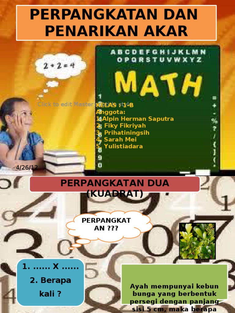 Perpangkatan Dan Penarikan Akar | PDF