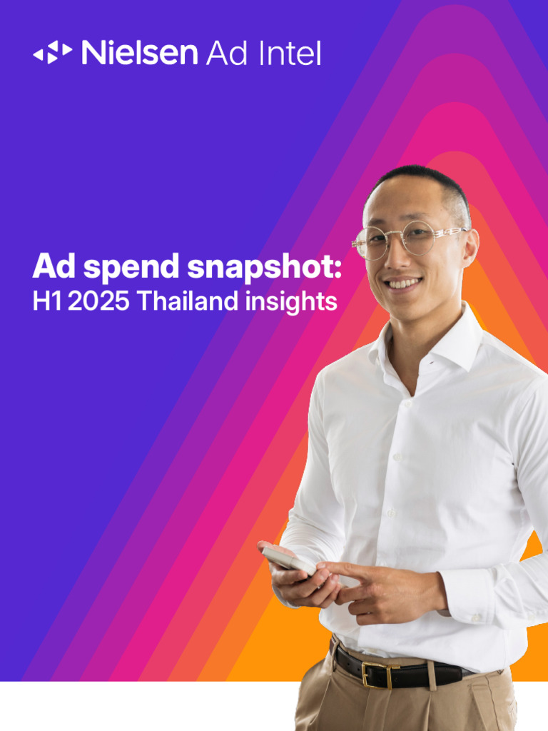 Thailand Nielsen Ad Spend Snapshot H1 2025 | PDF | Advertising | Marketing