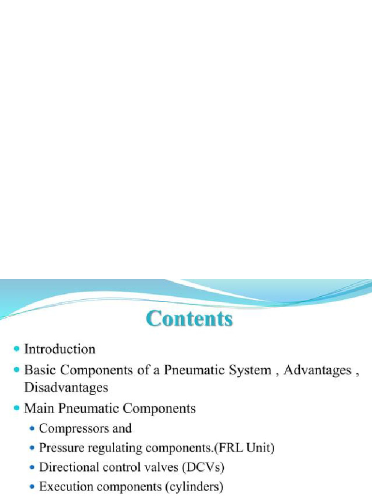 Pneumatic System | PDF