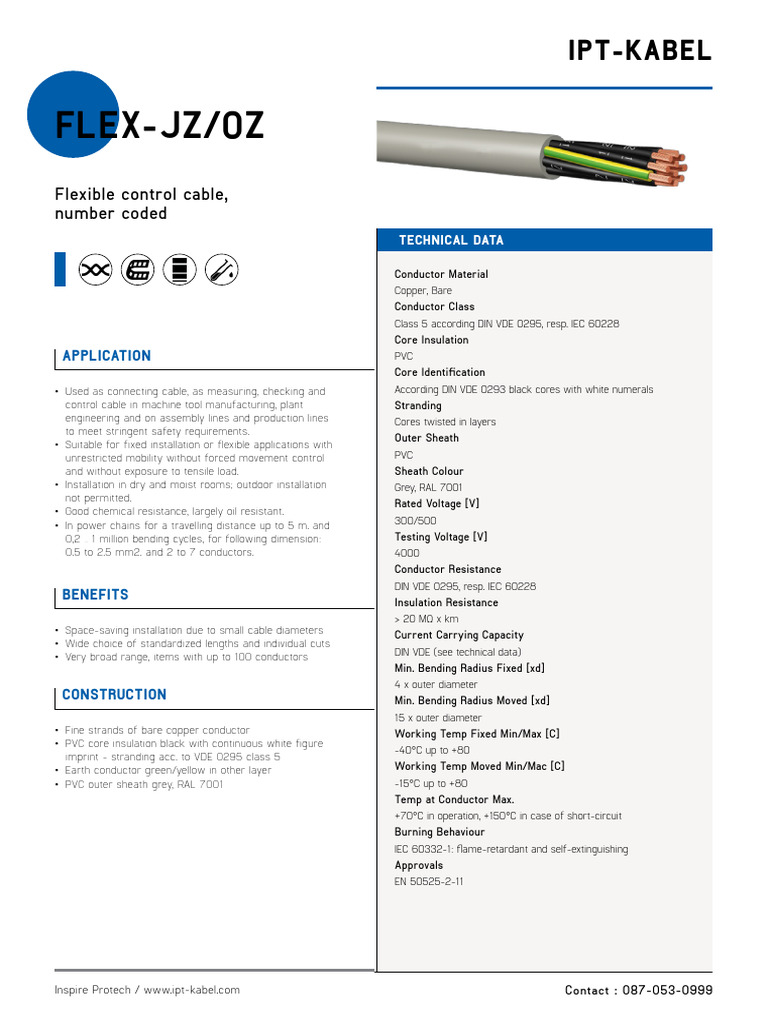 Flex-Jz Oz | PDF | Electrical Conductor | Insulator (Electricity)