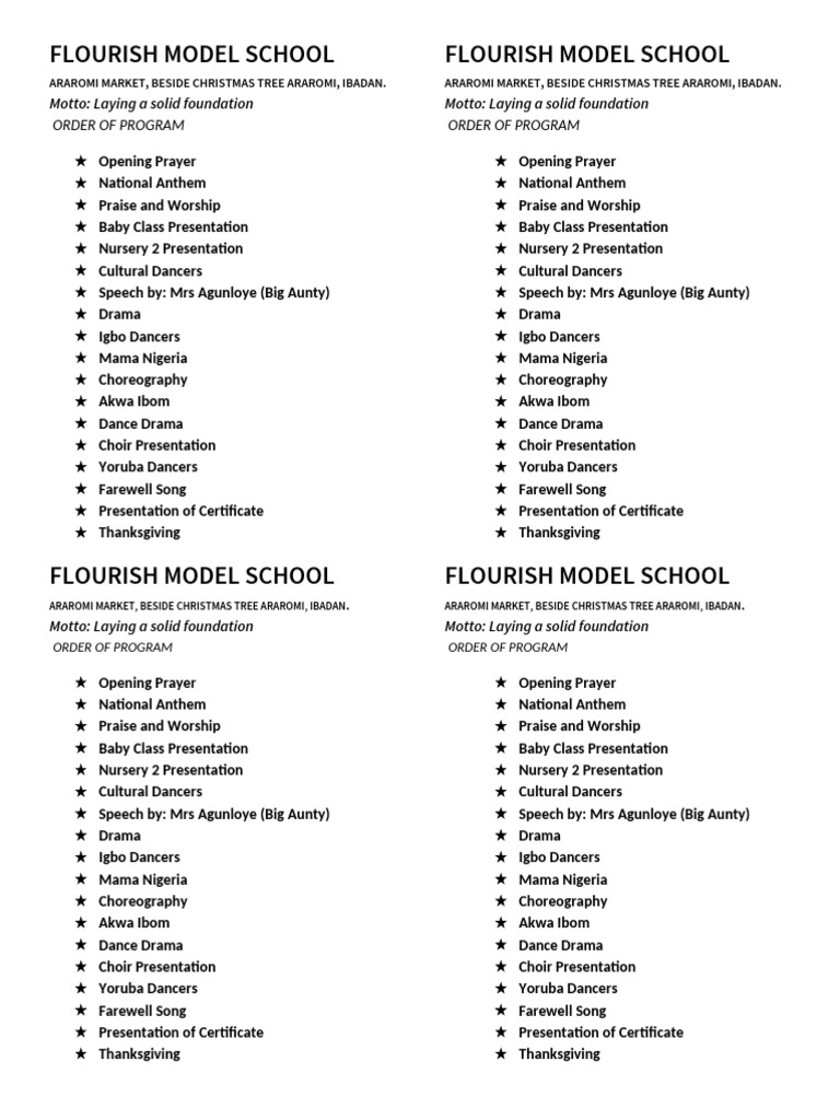 Flourish Model-Wps Office - 114606 | PDF