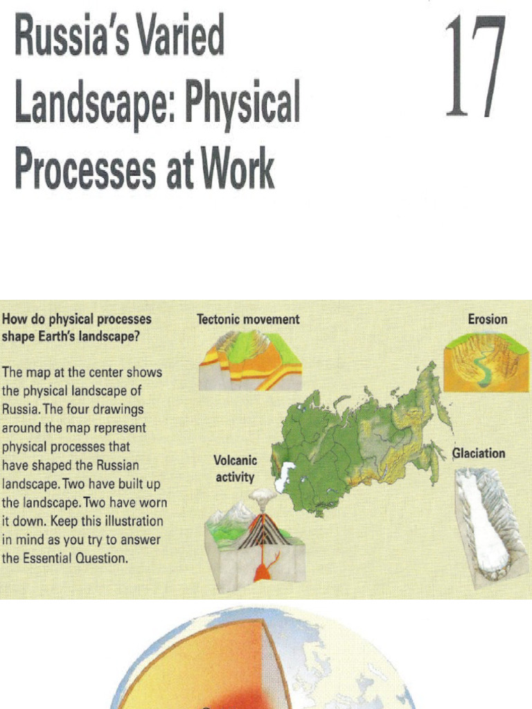 Chapter 17 Russia Landforms | PDF