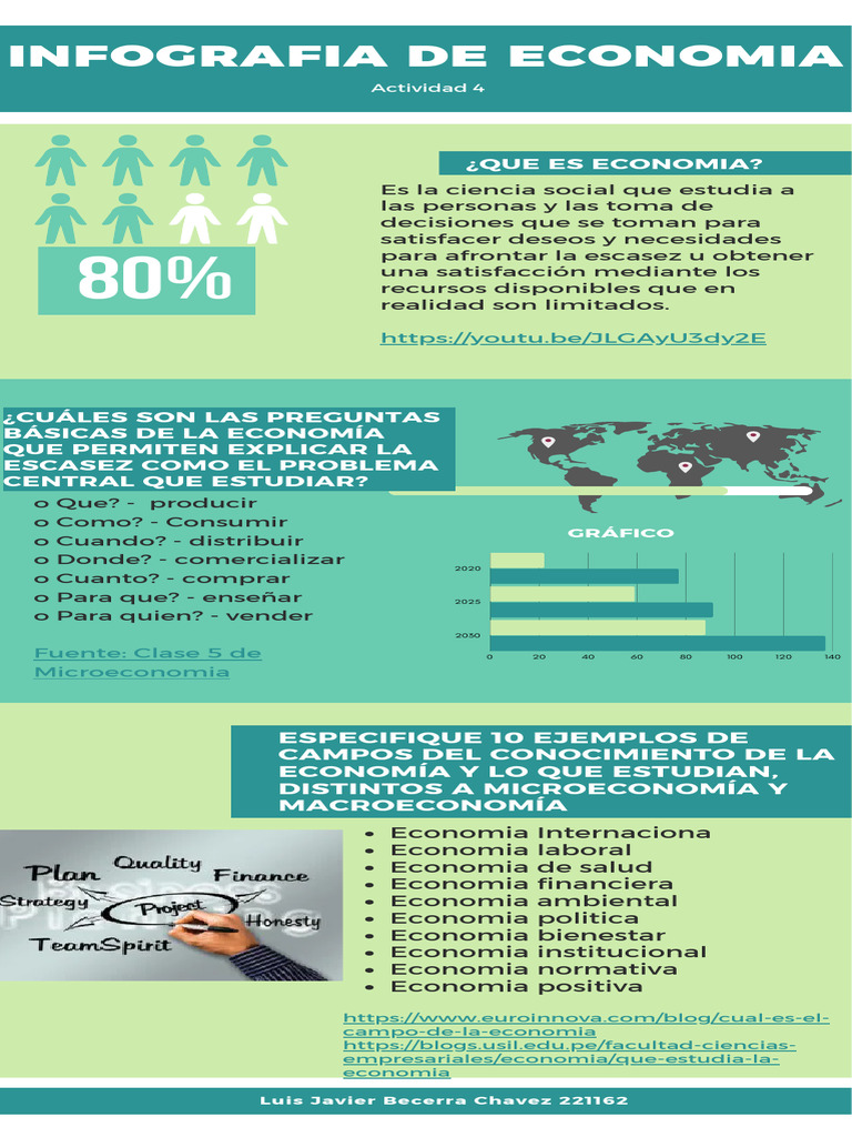 Infografía de Economia | PDF
