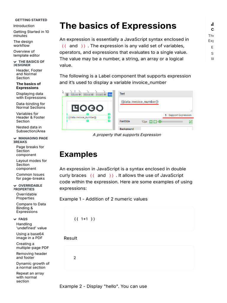 Basics of JavaScript Expressions | PDF | Java Script | Object Oriented ...