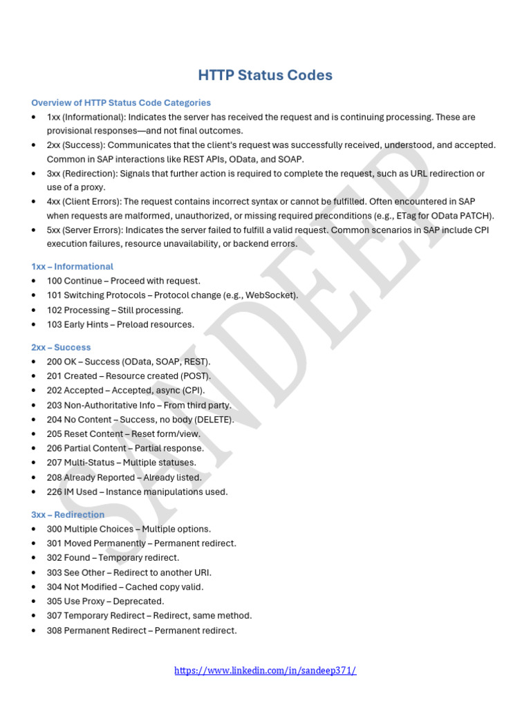 Status Codes CPI | PDF | Proxy Server | Computing