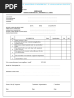 Scrap Note Template for Materials | PDF