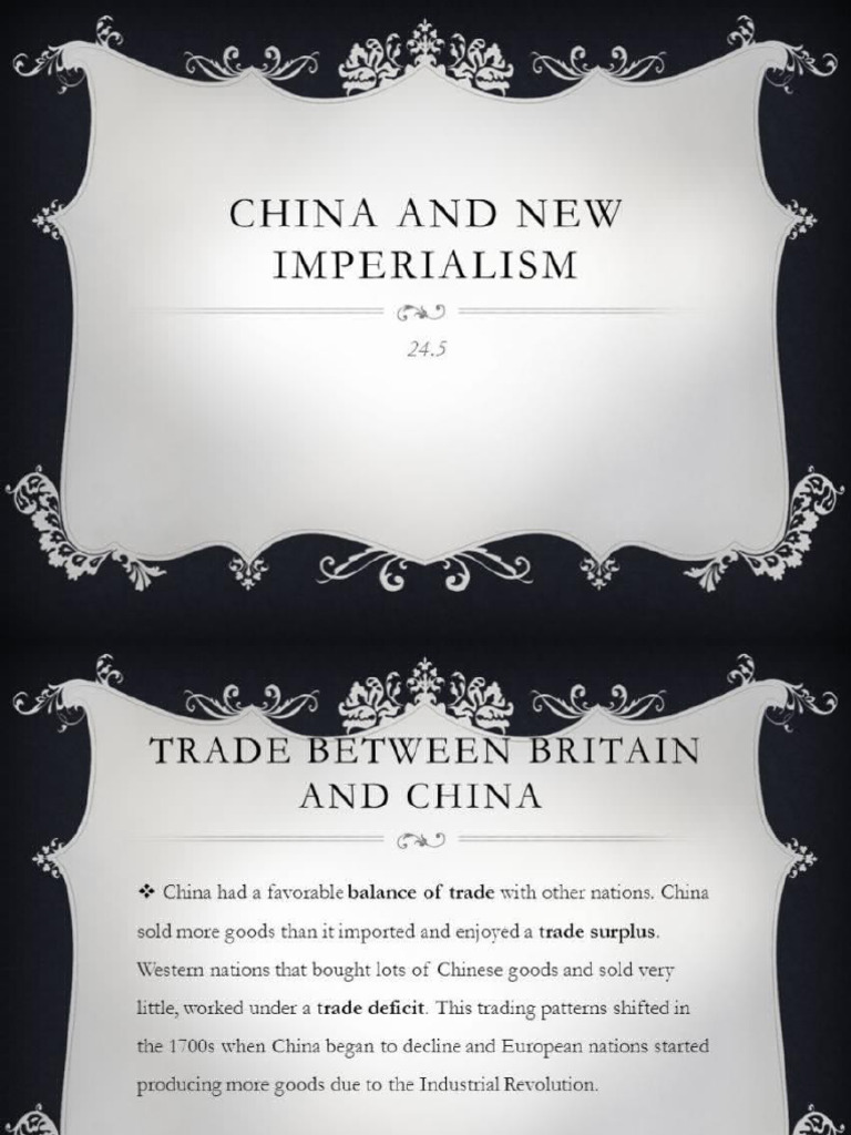 China and New Imperialism - 20250709 - 180757 | PDF