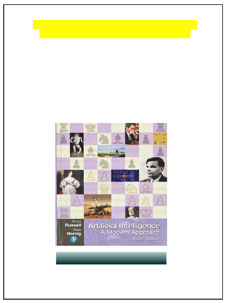 Artificial Intelligence: A Modern Approach 4th Edition Stuart Russell Full Digital Chapters ...