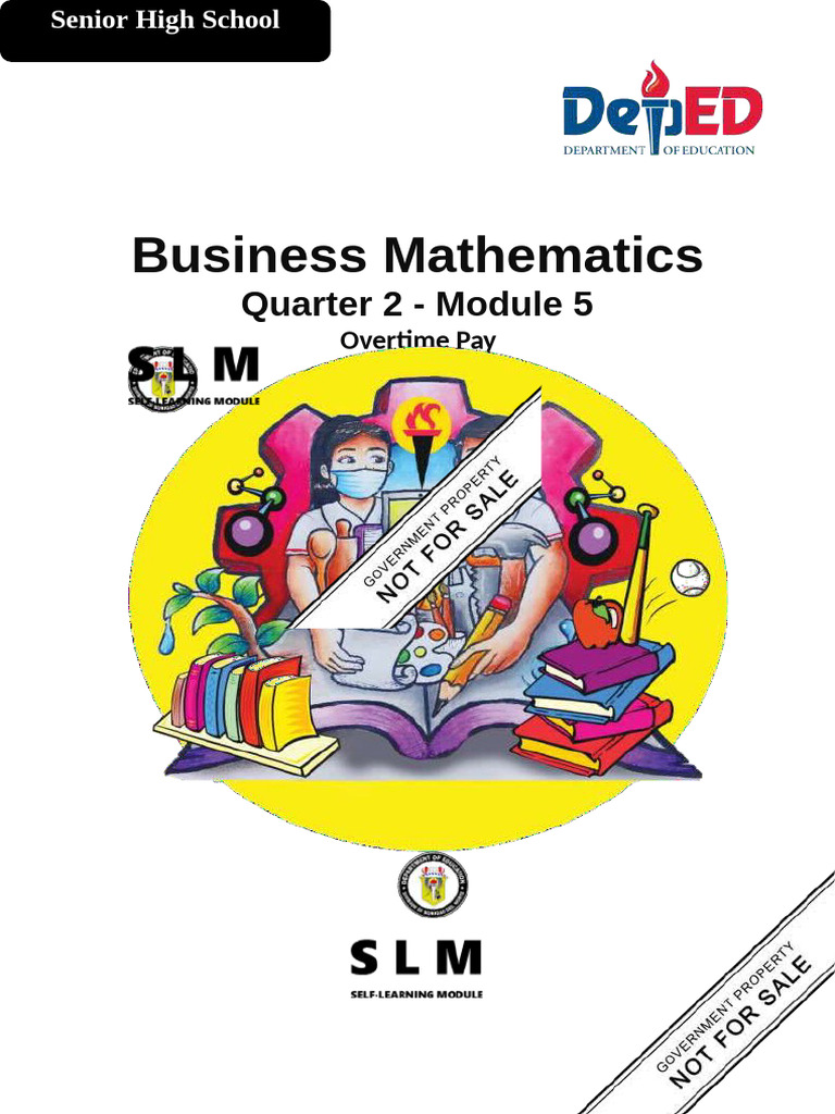 A GRADE 11 Q2M5 Business Mathematics Students Copy Final Layout | PDF | Overtime | Employment
