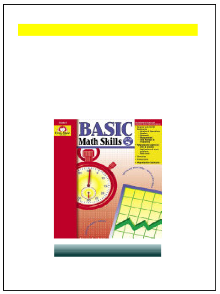 Basic Math Skills Grade 5 Evan Moor Full Access | PDF | Multiplication | National Council Of ...