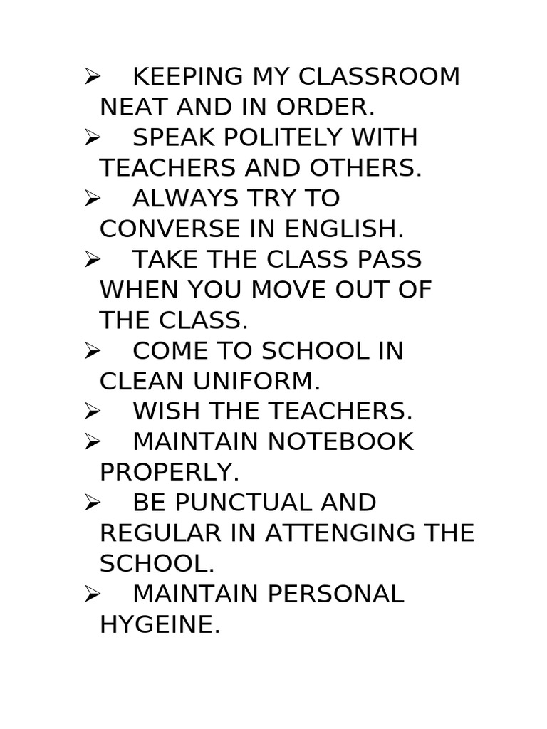 Keeping My Classroom Neat and in Order | PDF