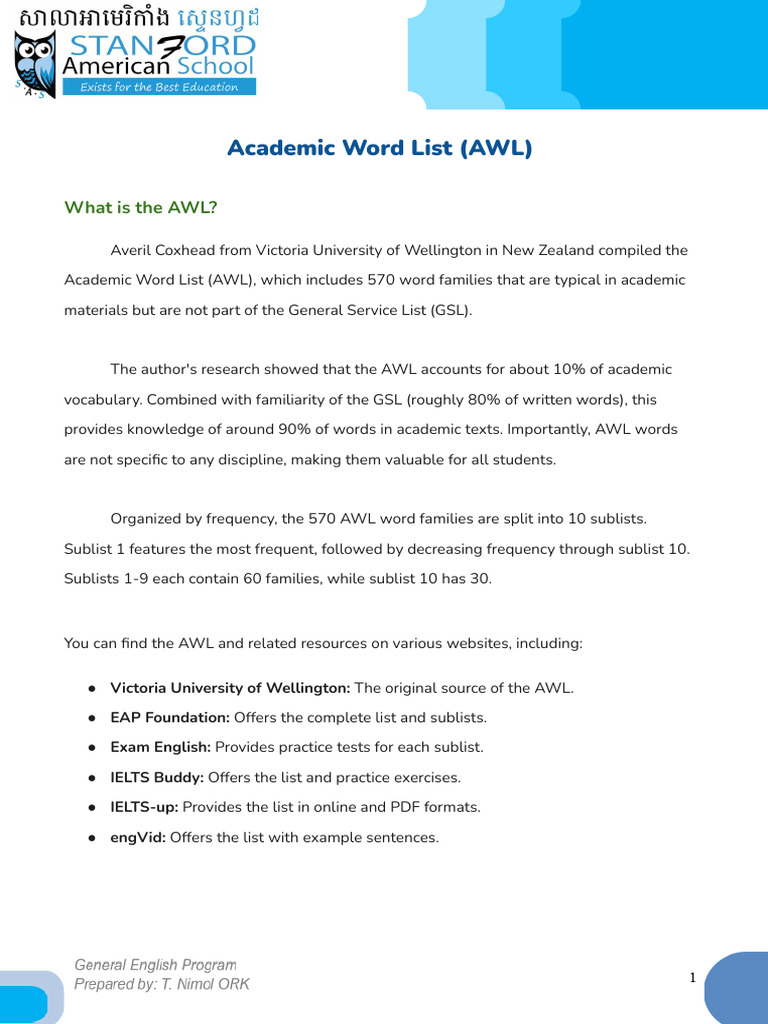 Complete Academic Word List (AWL) | PDF | Hypothesis