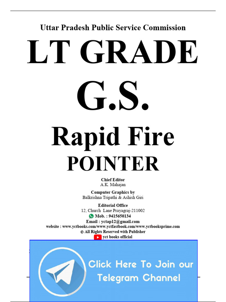 Uppsc LT Grade Assistant Teacher General Studies Exam Pointer English ...