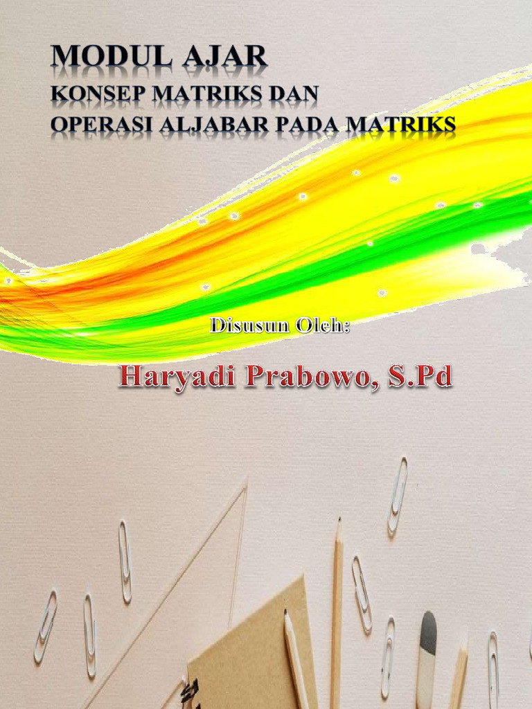 Definisi dan Jenis Matriks dalam Matematika | PDF