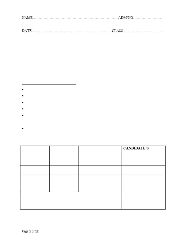 F2 Physics QST 2024 Teacher - Co - .Ke | PDF | Waves | Physical Phenomena