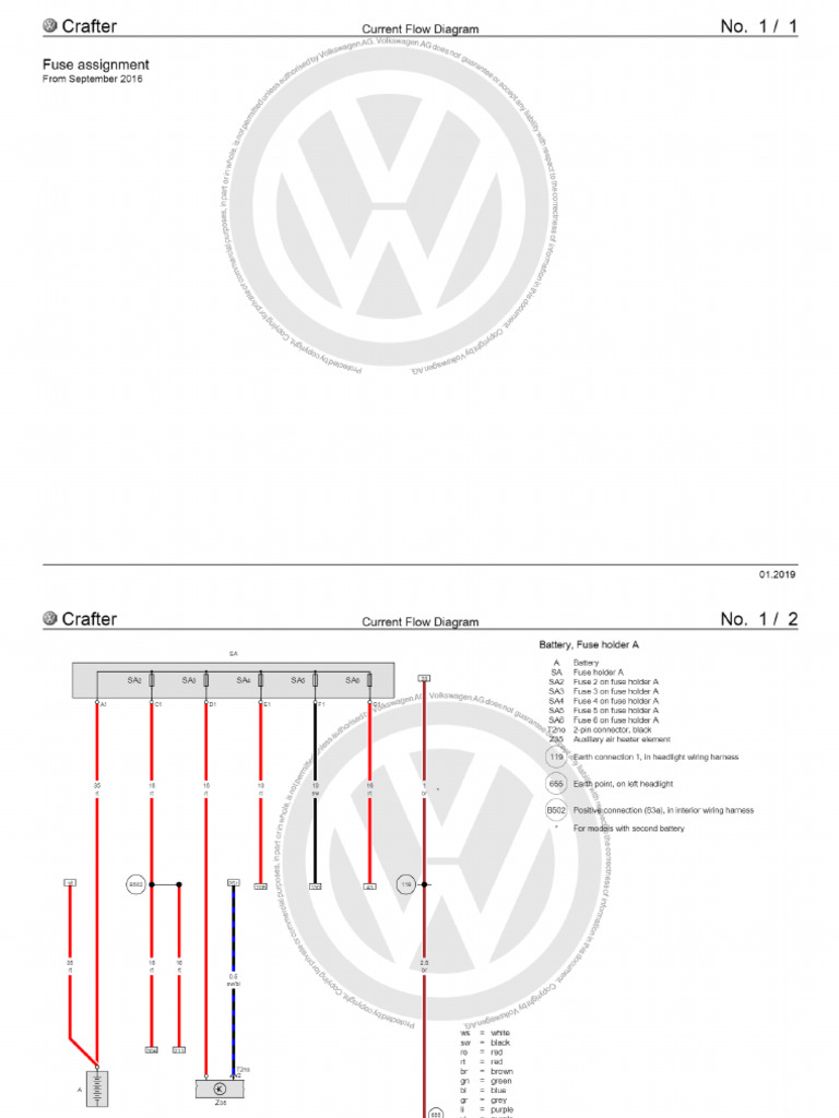 Vw Crafter Alternator Wiring Diagram