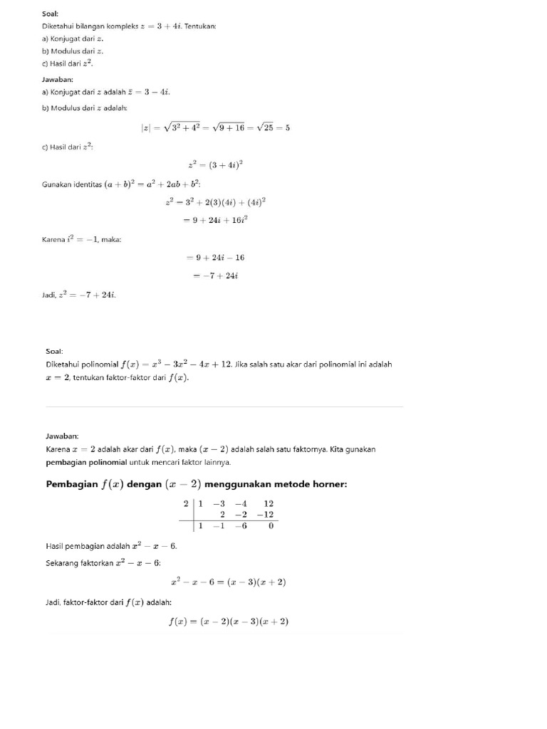 Soal Matmin | PDF