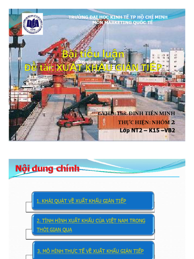 Tailieuxanh Presentation Indirect Export v5 8423 | PDF