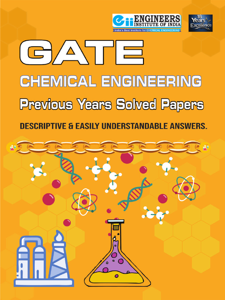 GATE Chemical Engineering Solved Papers | PDF | Fluid Dynamics | Equations
