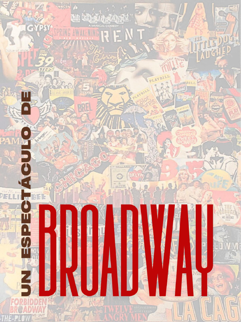 Personajes y Canciones de Broadway | PDF | Amor | Las artes escénicas
